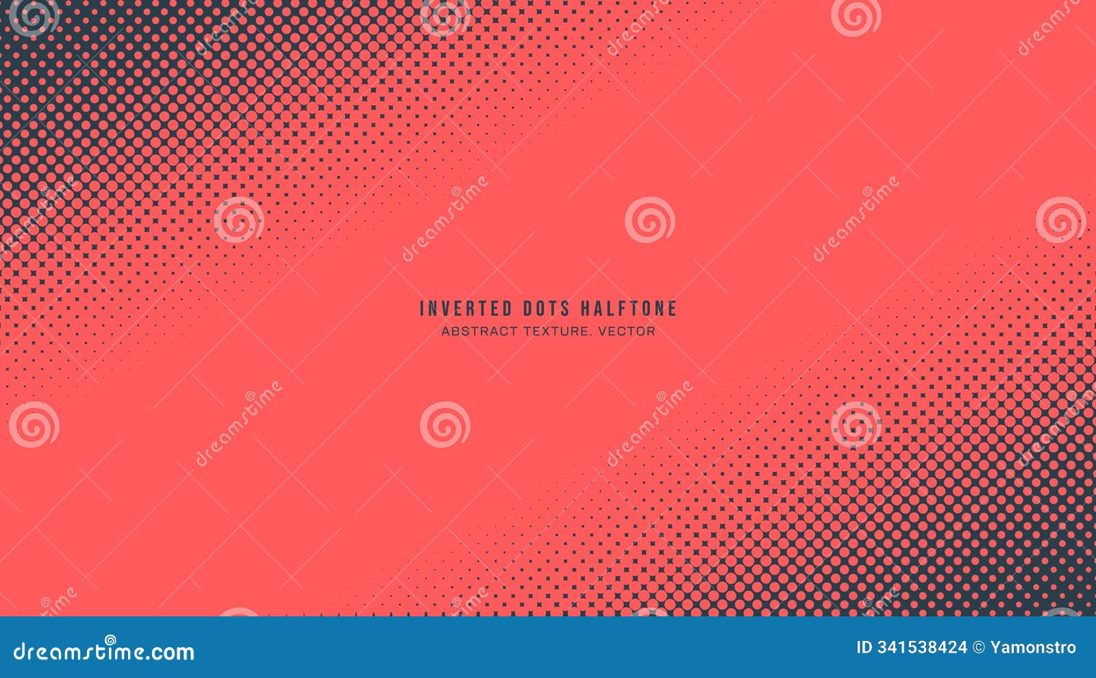 Inverted Dots Half Tone Pattern Slanted Border Vector Red Black ...