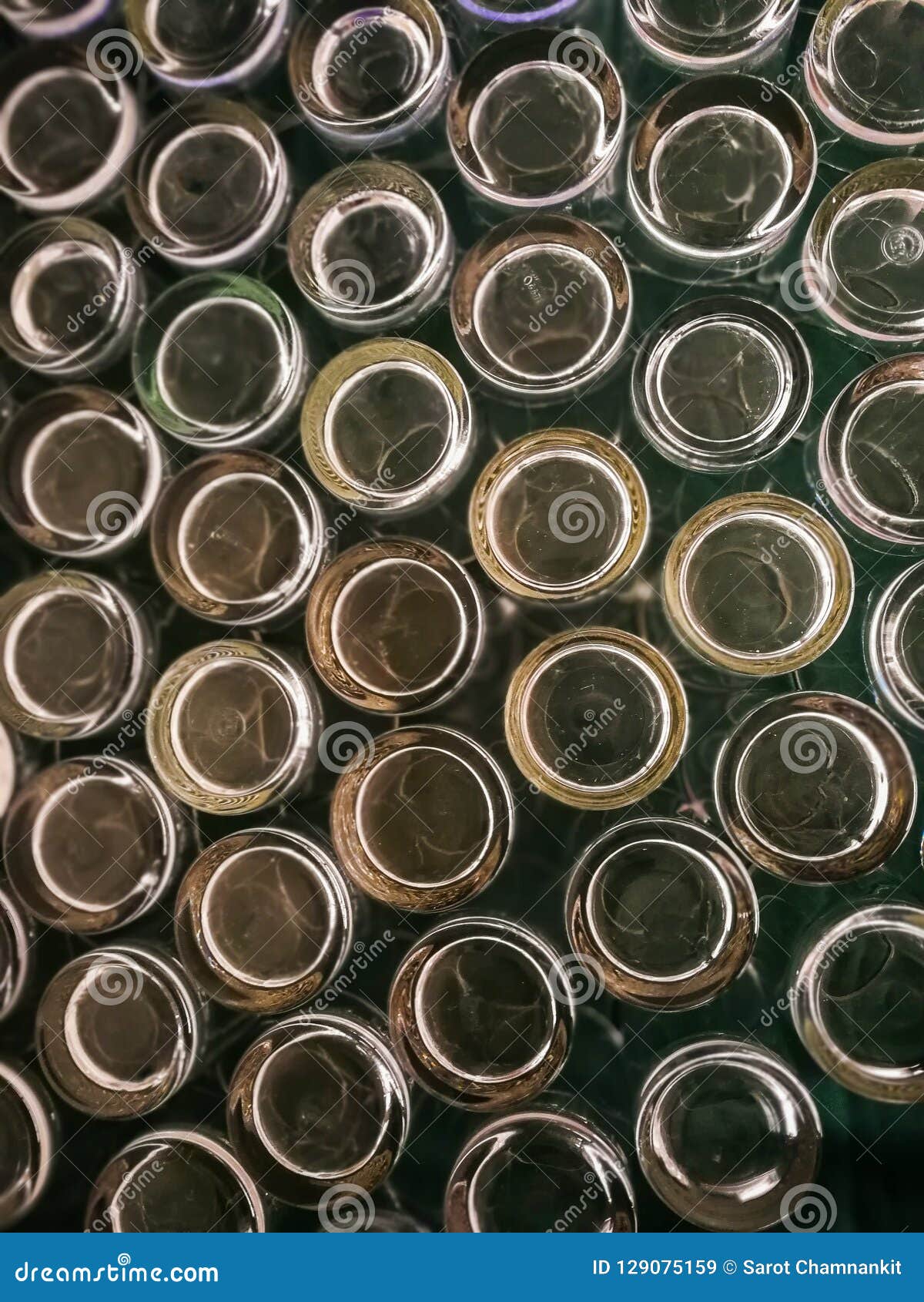 Inverted glass is placed. stock image. Image of inverted - 129075159