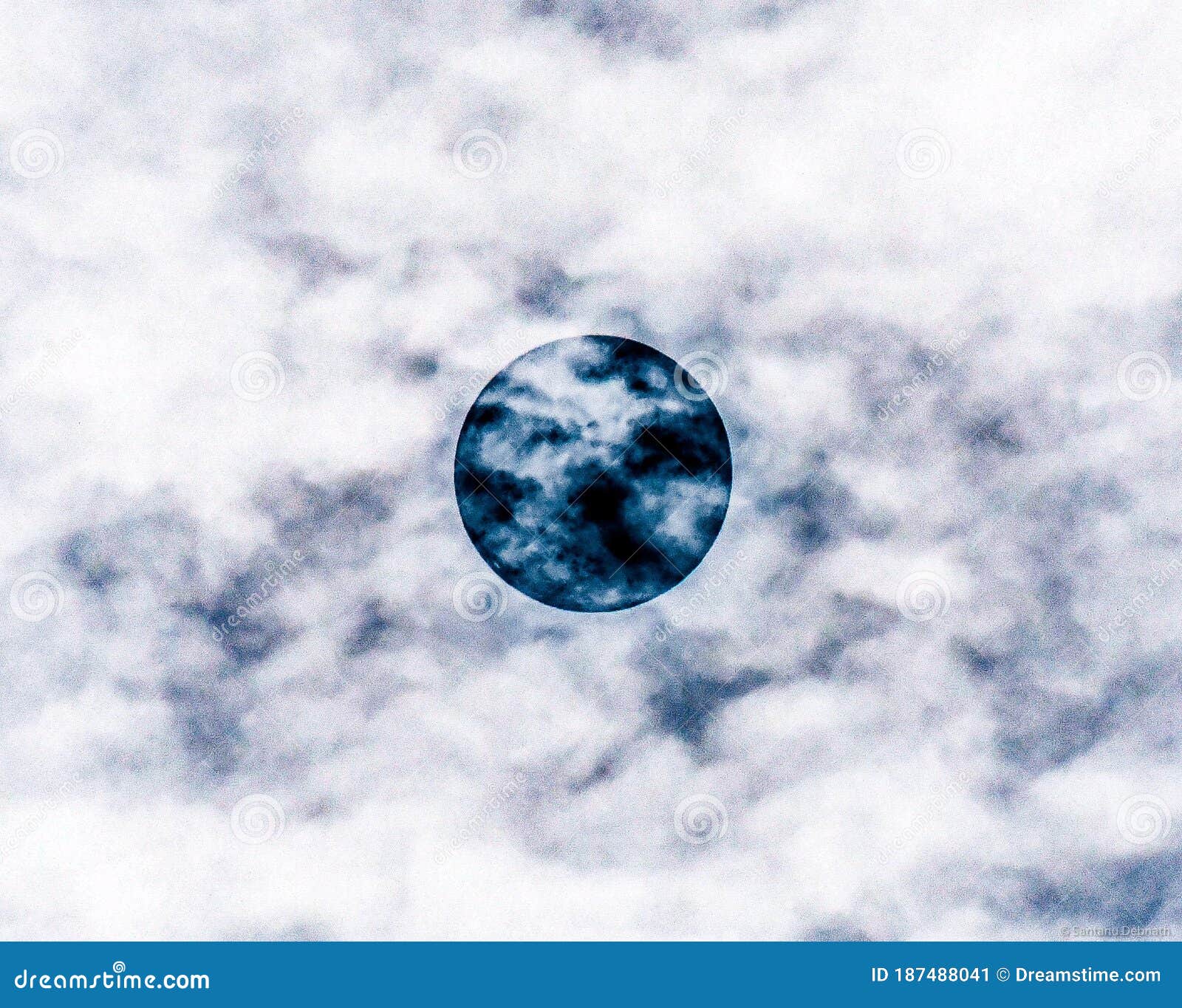 Inverted moon at night stock image. Image of sketch - 187488041