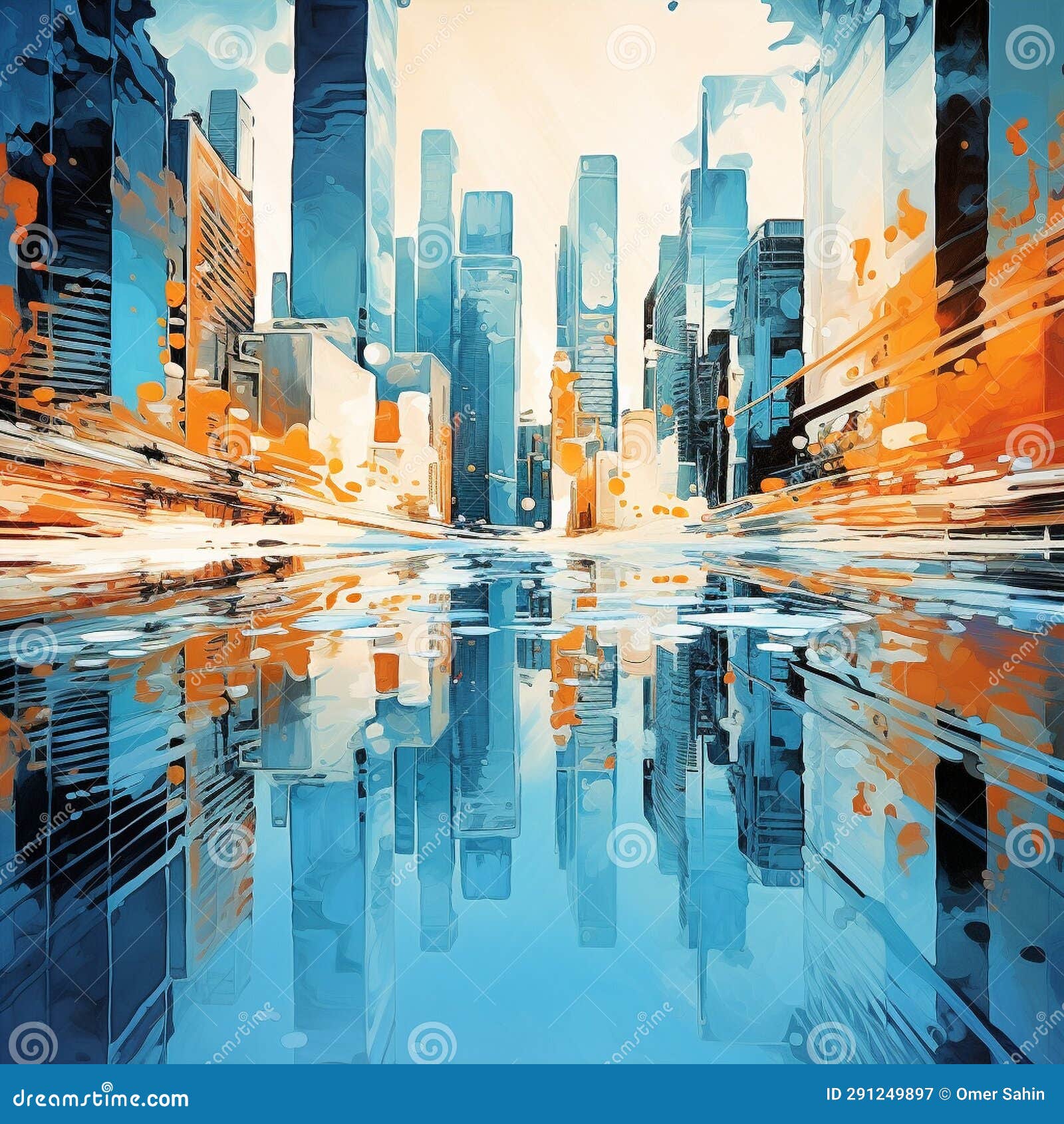 Inverted Realities stock illustration. Illustration of combines - 291249897