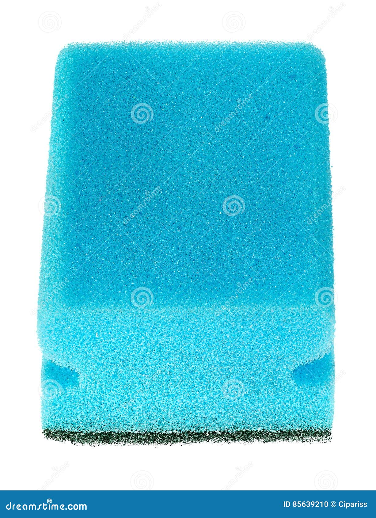 Inverted Single Sponge for Washing Dishes Perspective Stock Photo ...