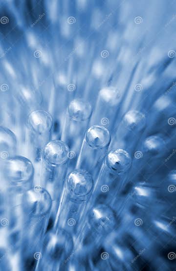 Inverted Test Tubes ZoomOut Stock Image - Image of laboratory, medicine ...