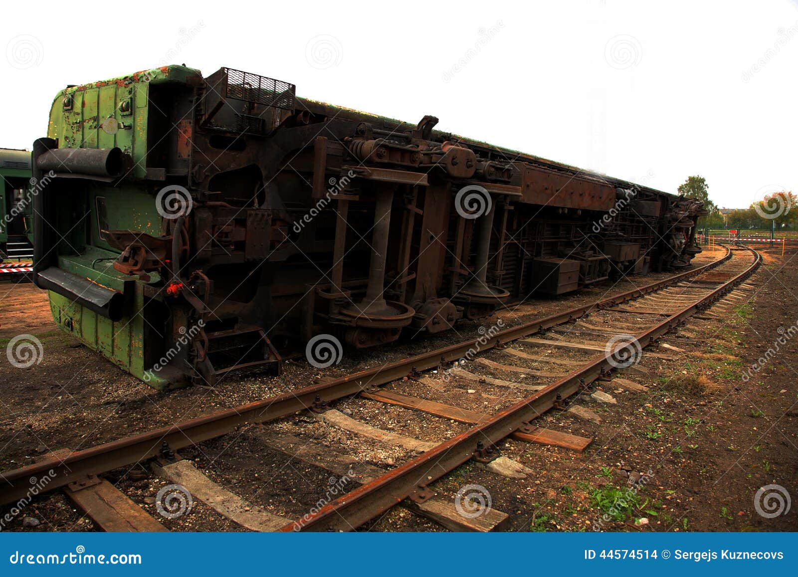 Inverted train stock photo. Image of cutting, danger - 44574514