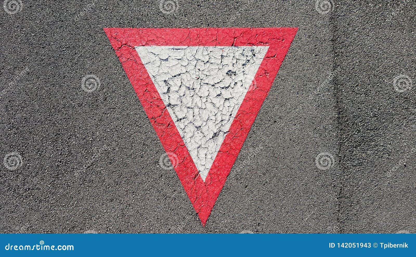 Inverted White with Red Border Triangular Road Sign Yield that You Need ...