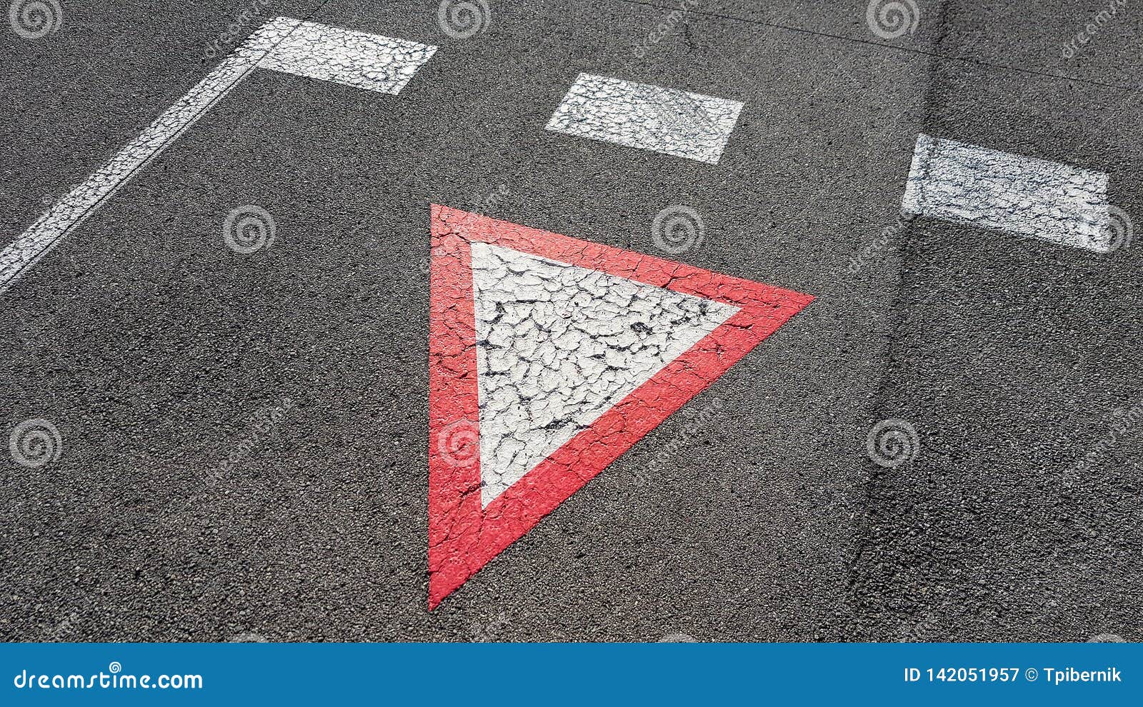 Inverted White with Red Border Triangular Road Sign Yield that You Need ...