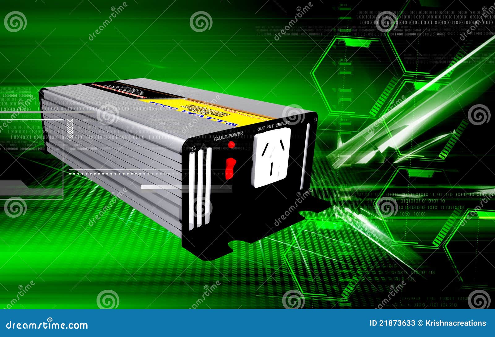 Inverter stock illustration. Illustration of graphics - 21873633