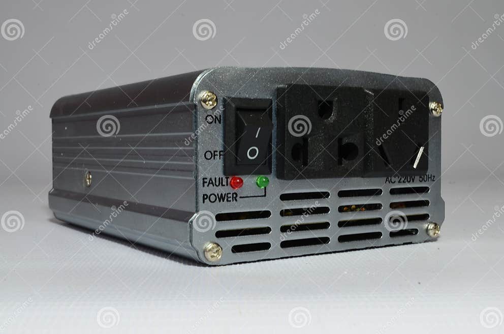 Inverter,Batch Convert Direct Current into Alternating Current. Stock ...