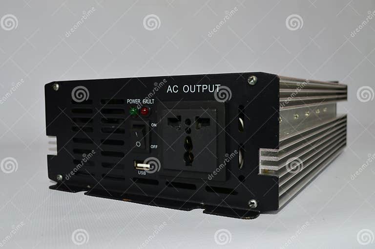 Inverter,Batch Convert Direct Current into Alternating Current. Stock ...