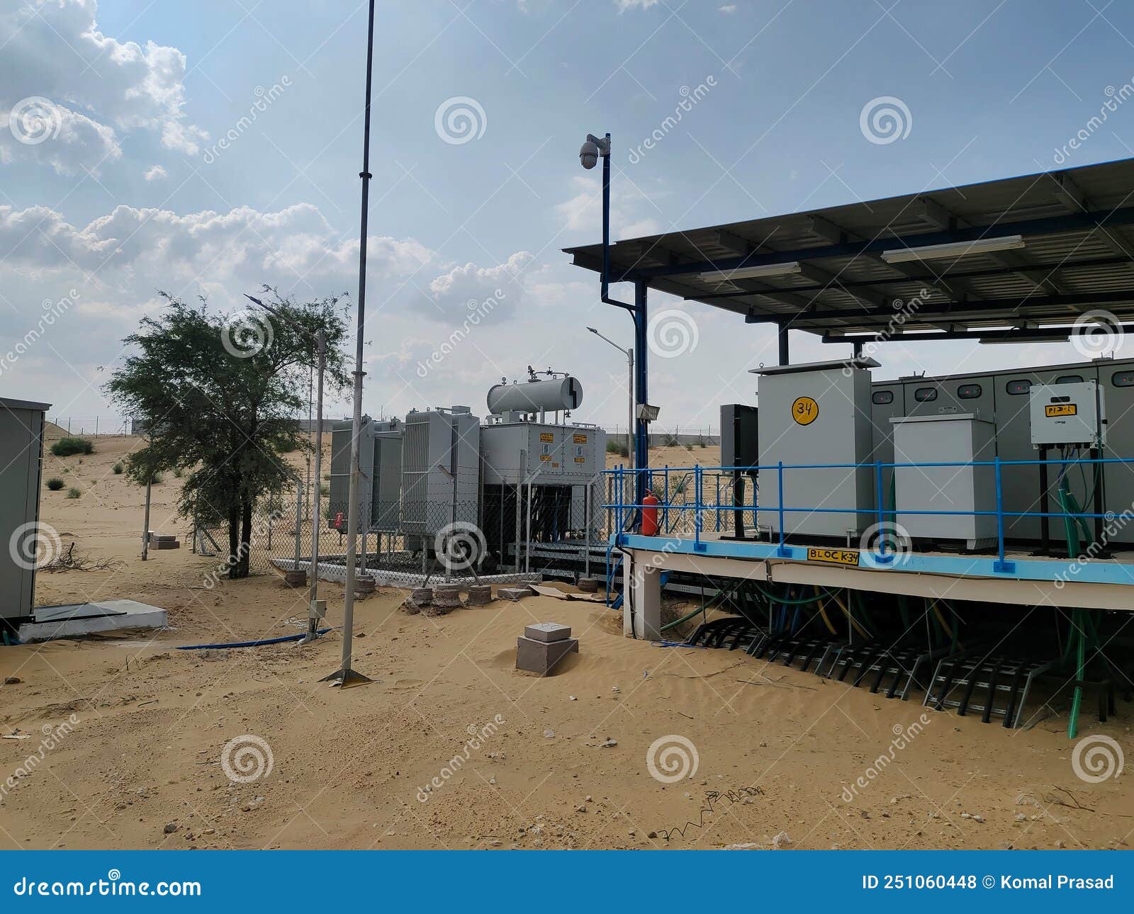Inverter Control Room in 300MW Solar Plant Stock Photo - Image of solar ...