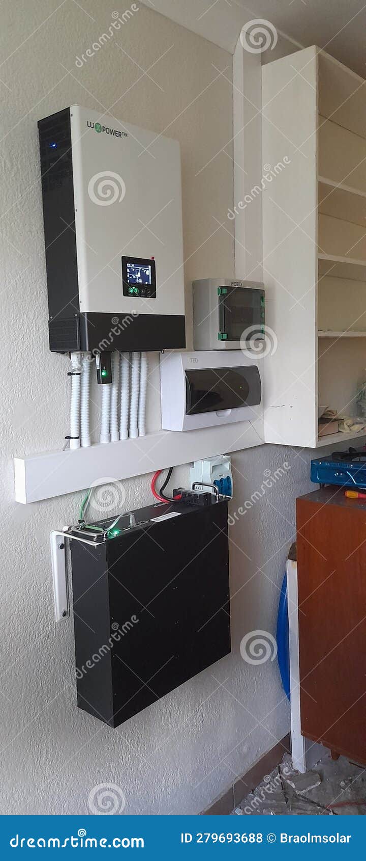 Inverter Installation , Dc Power Installation, Lithium Battery Stock ...