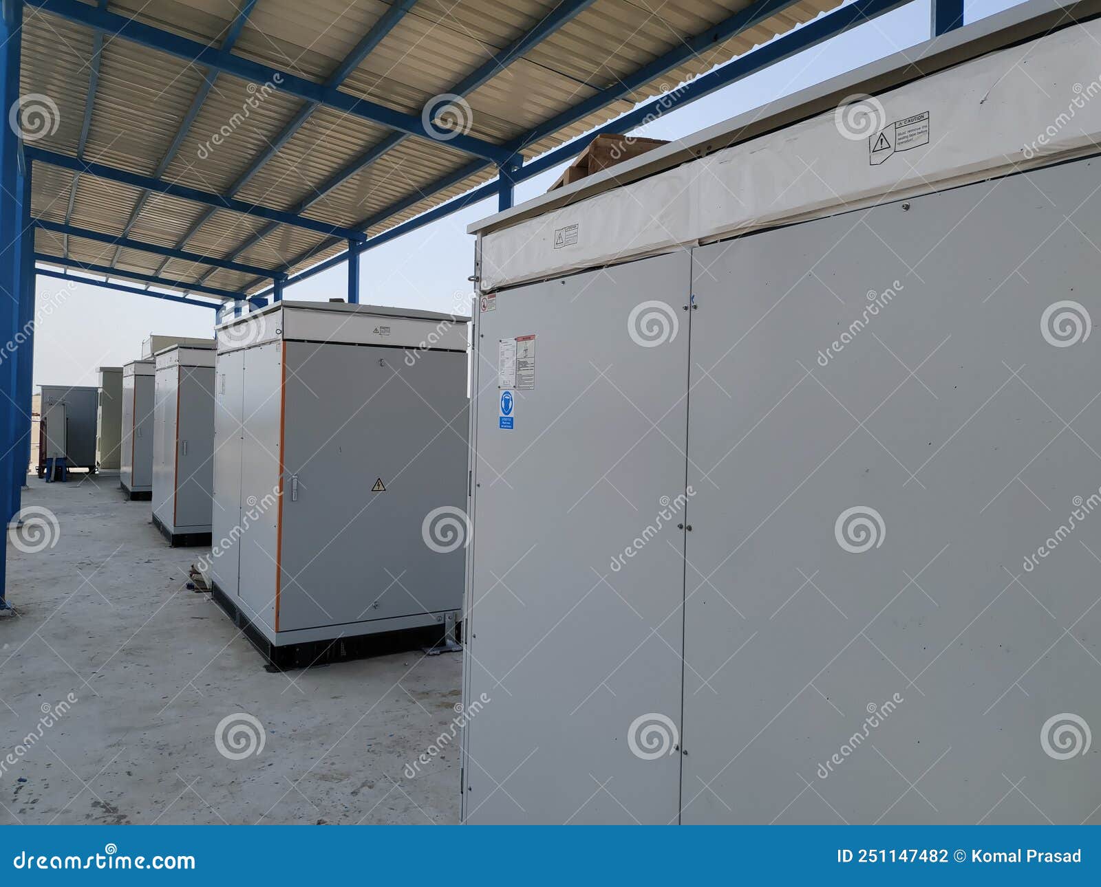 Inverter Room in Solar Plant with 3MW Inverter Stock Photo - Image of ...