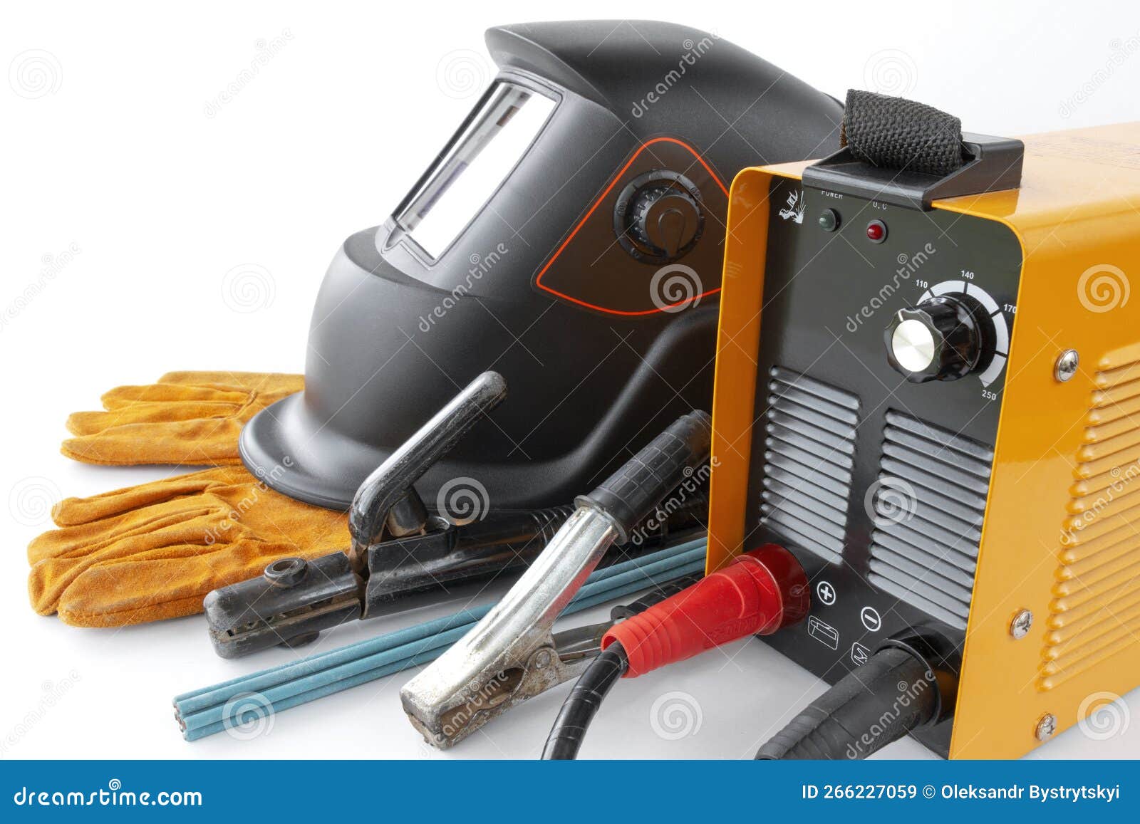 Inverter Welding Machine and Mask, Electro Welding Equipment Stock ...
