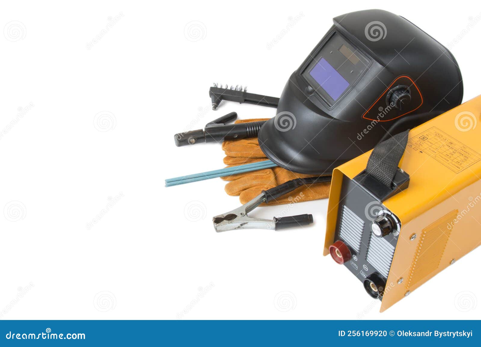 Inverter Welding Machine and Mask, Electro Welding Equipment Stock ...