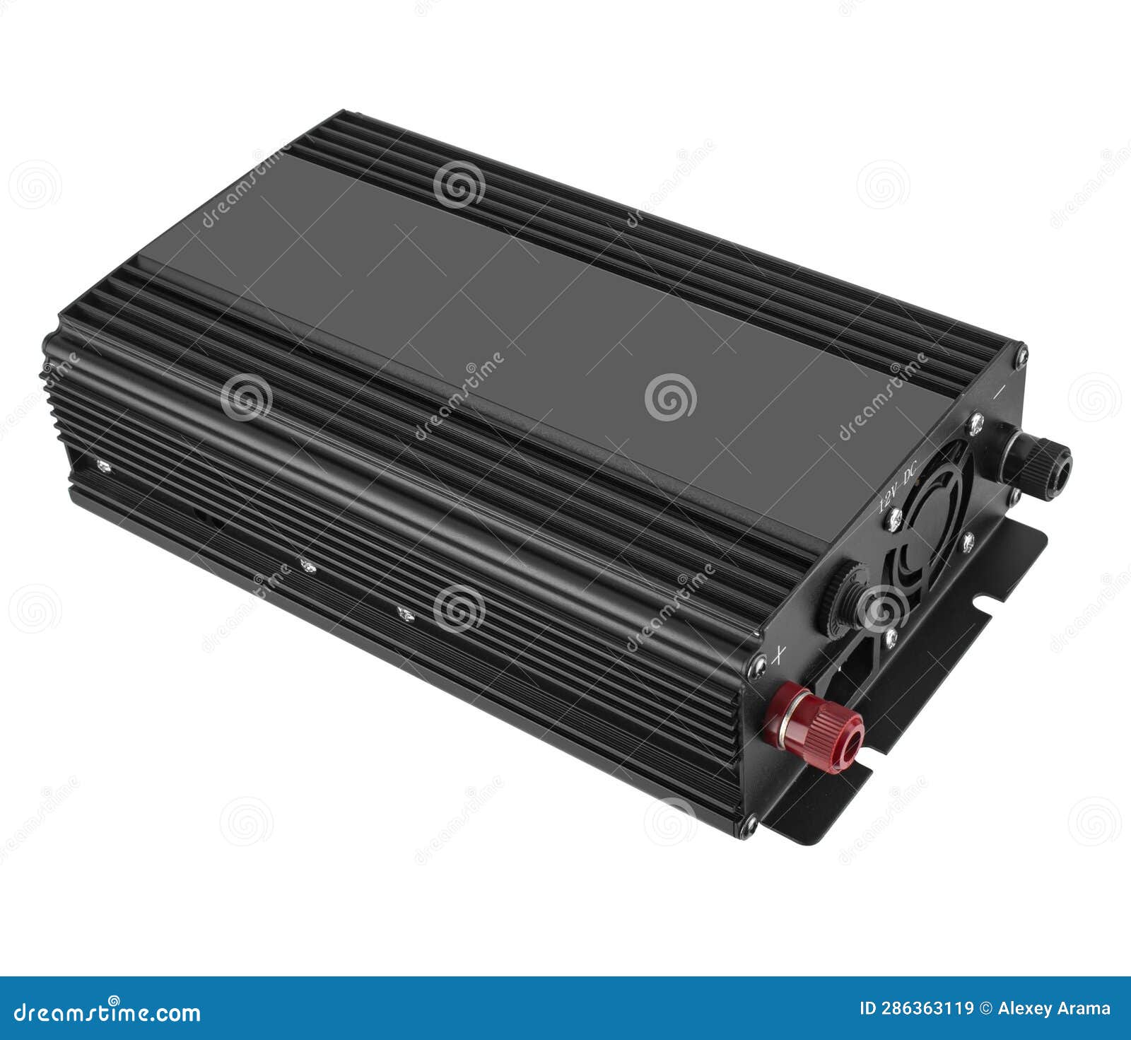 Inverters, Voltage Converter, On White Background In Insulation Royalty ...