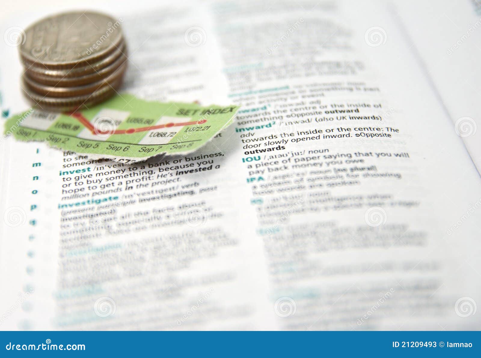 Invest stock image. Image of word, money, success, wealth - 21209493