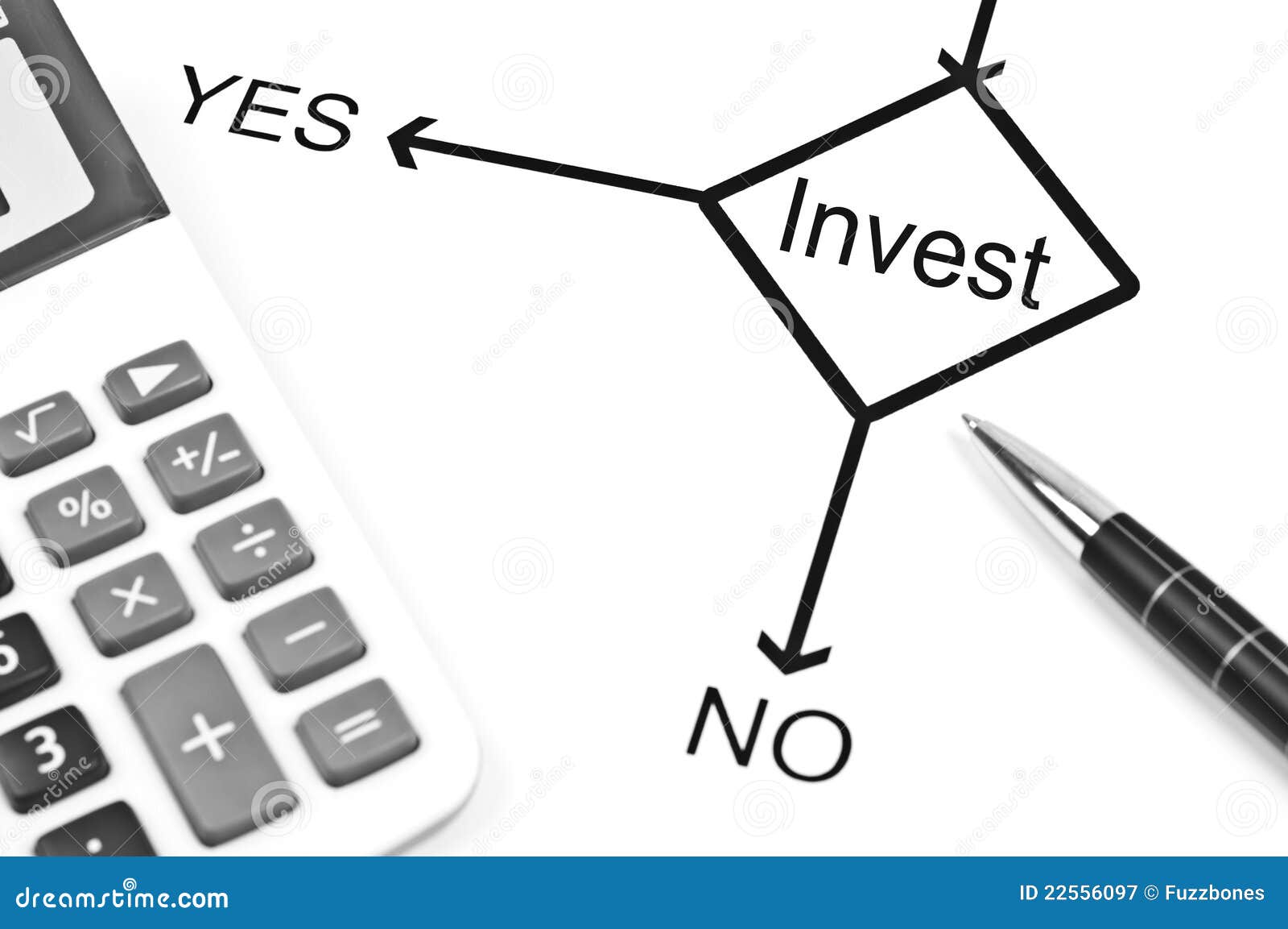 Invest stock image. Image of announcement, communication - 22556097