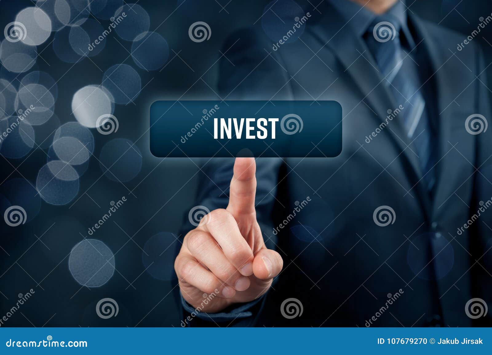 Invest stock photo. Image of directed, trader, internet - 107679270