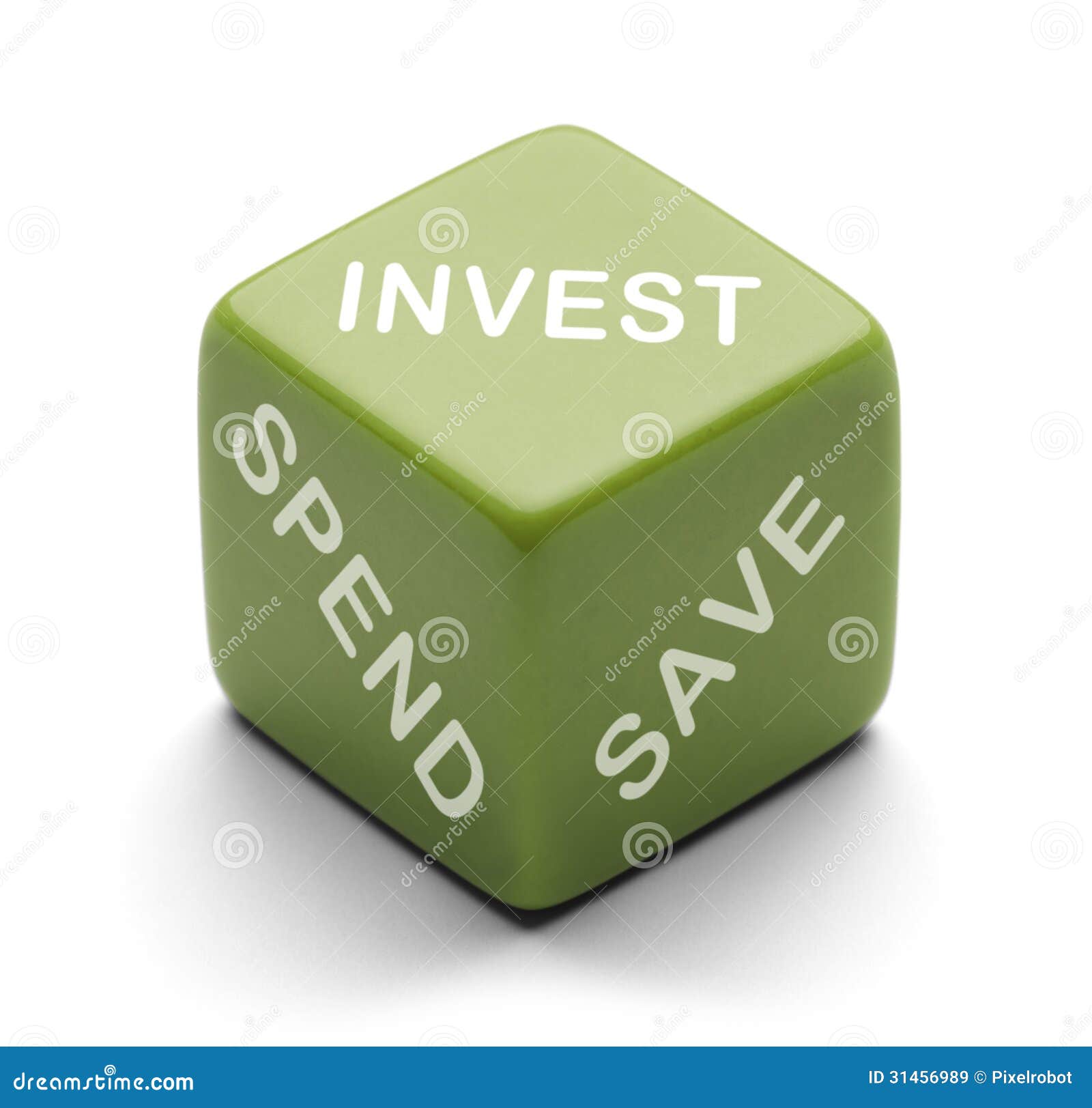Invest Dice stock image. Image of cube, decide, imbalance - 31456989