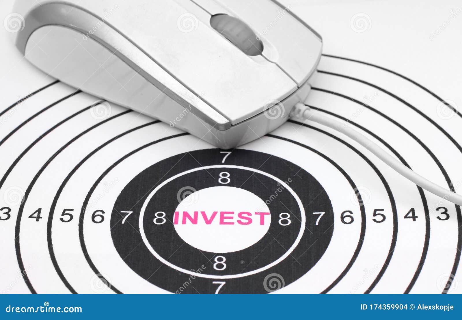 Invest target stock photo. Image of improvement, concept - 174359904