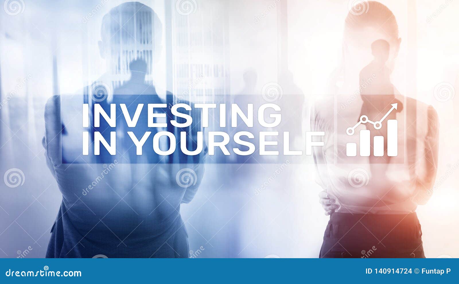 Invest in Yourself. Personal Development and Education Concept on ...