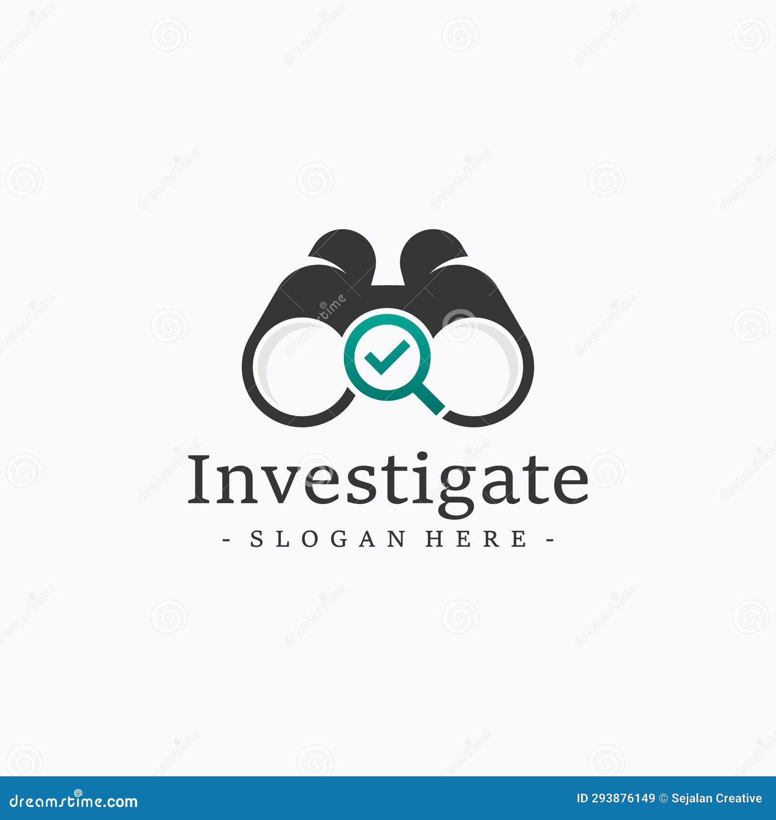 Investigate Logo Design Vector Stock Vector - Illustration of business ...