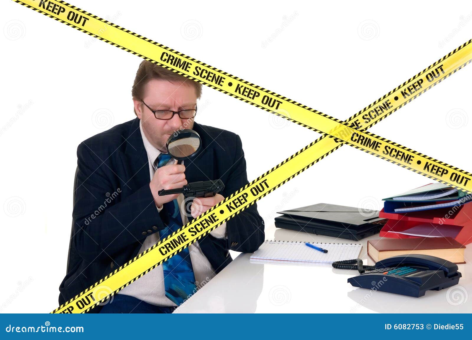 Investigateur De Scène Du Crime De CSI Image stock - Image du collet ...