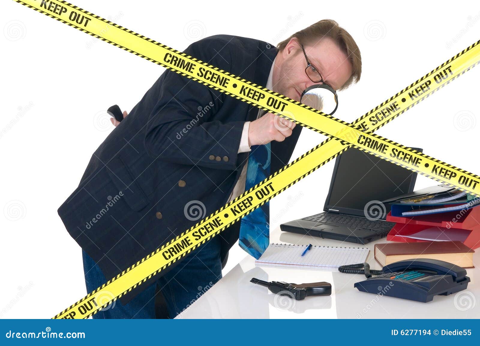 Investigateur De Scène Du Crime De CSI Image. Image: 6277194