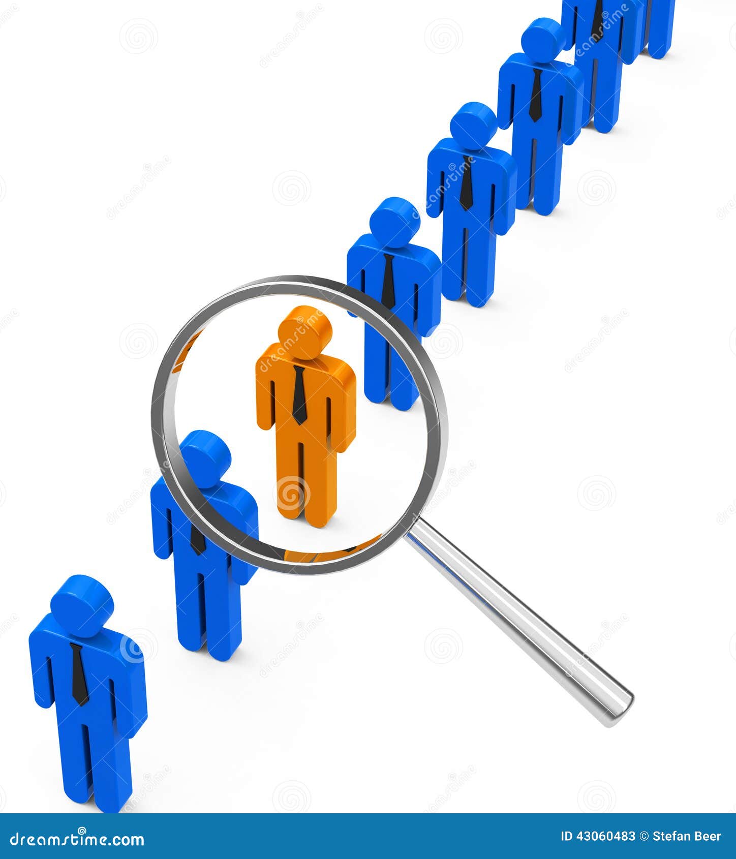 The investigation stock illustration. Illustration of solving - 43060483