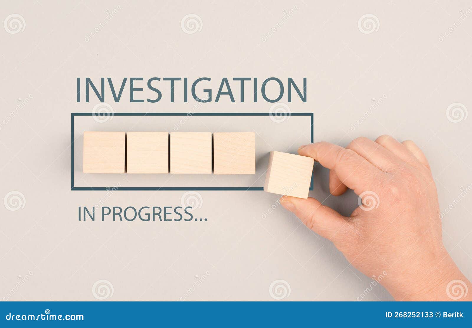 Investigation in Progress, Searching for Answer, Business Strategy ...