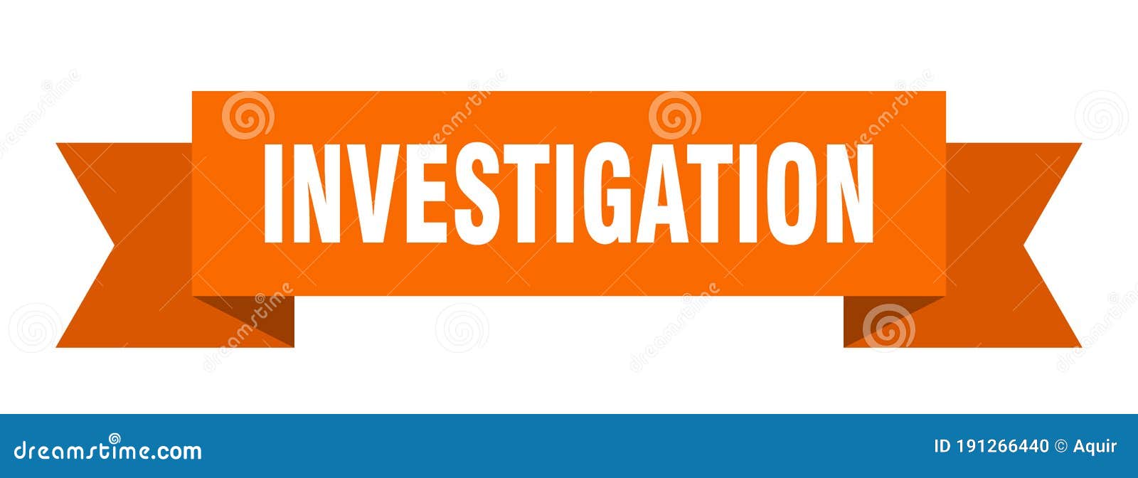 Investigation ribbon. stock vector. Illustration of seal - 191266440