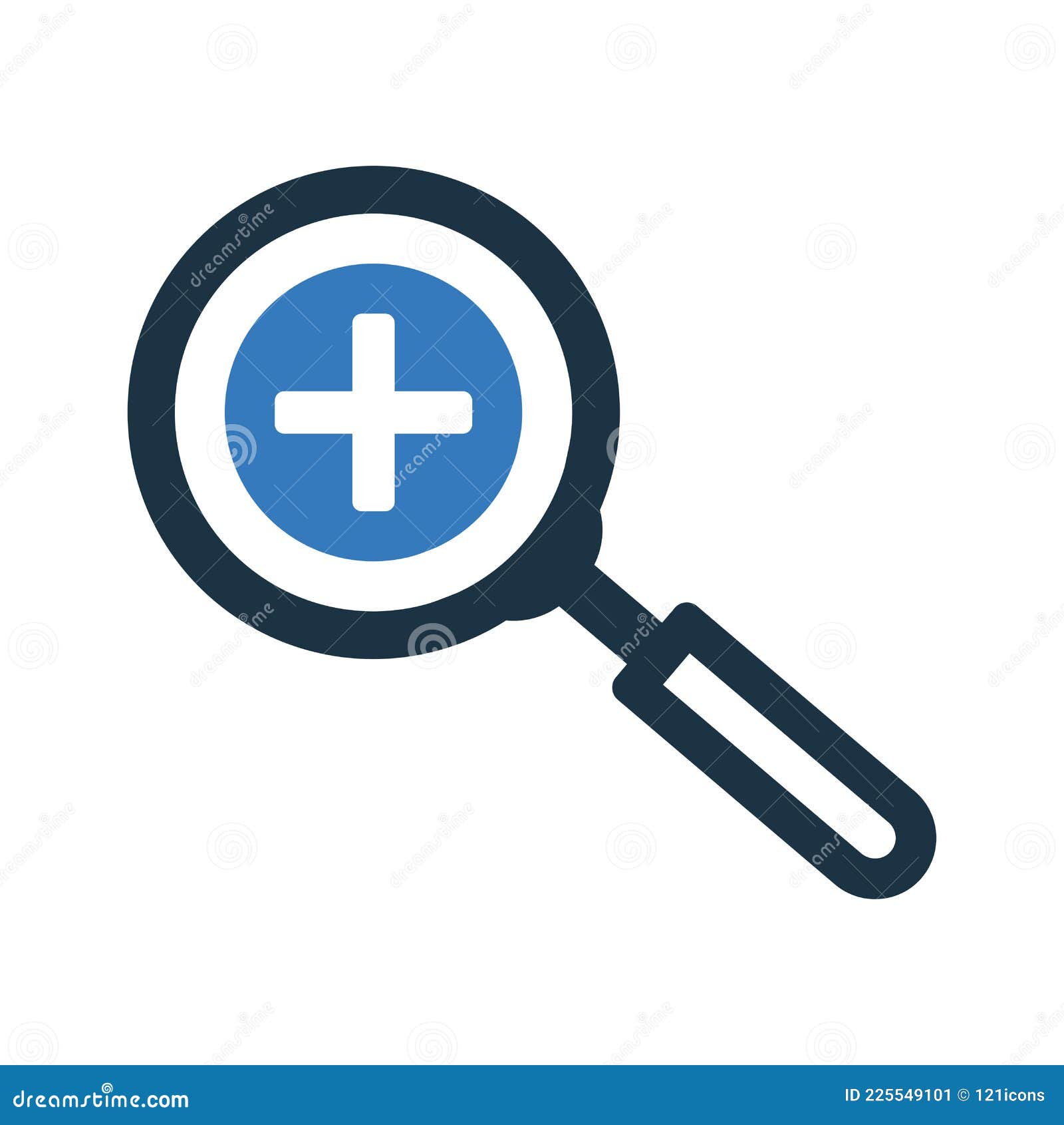 Investigation, Search Icon. Simple Editable Vector Design Isolated on a ...