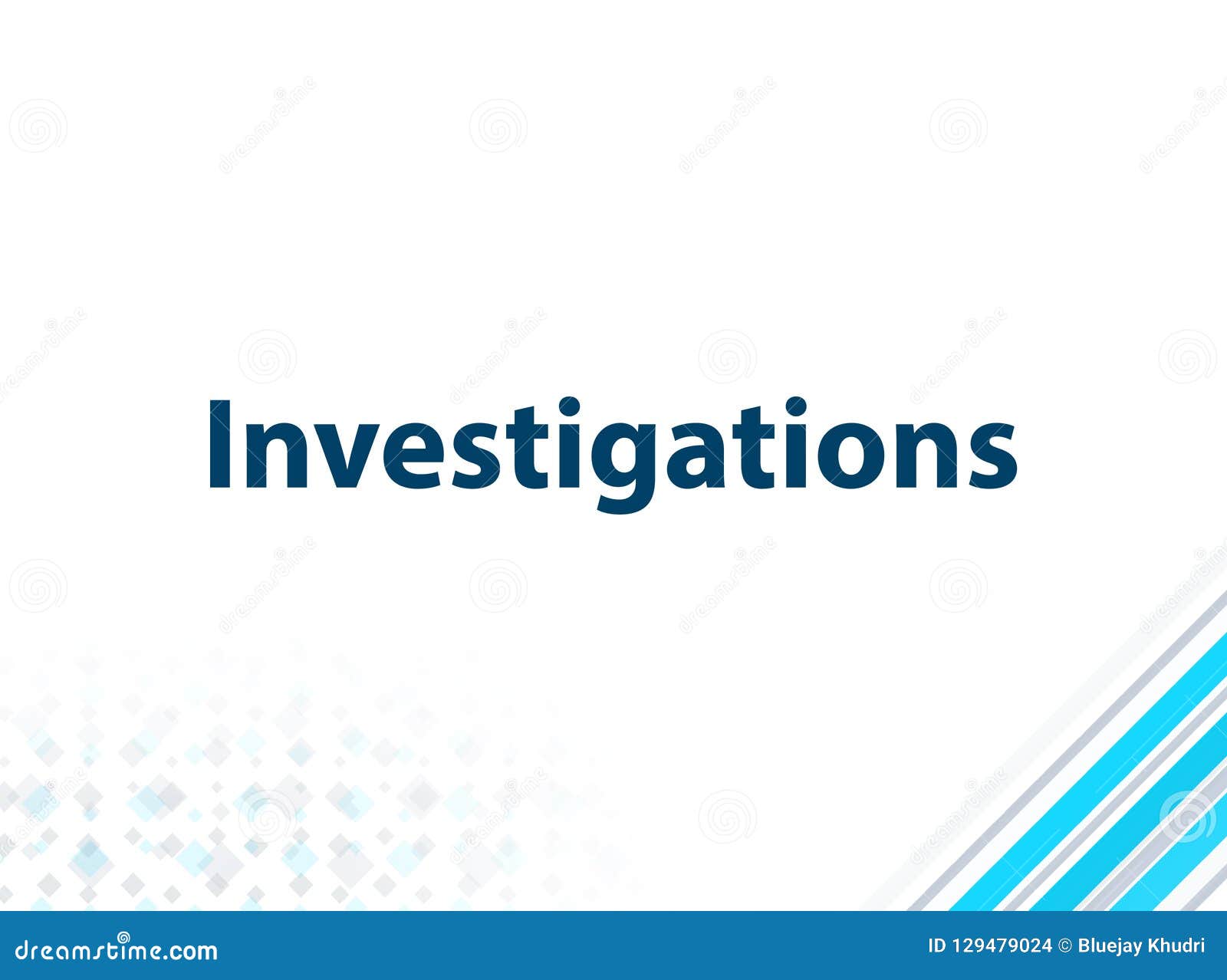 Investigations Abstract Digital Banner Yellow Background Royalty-Free ...