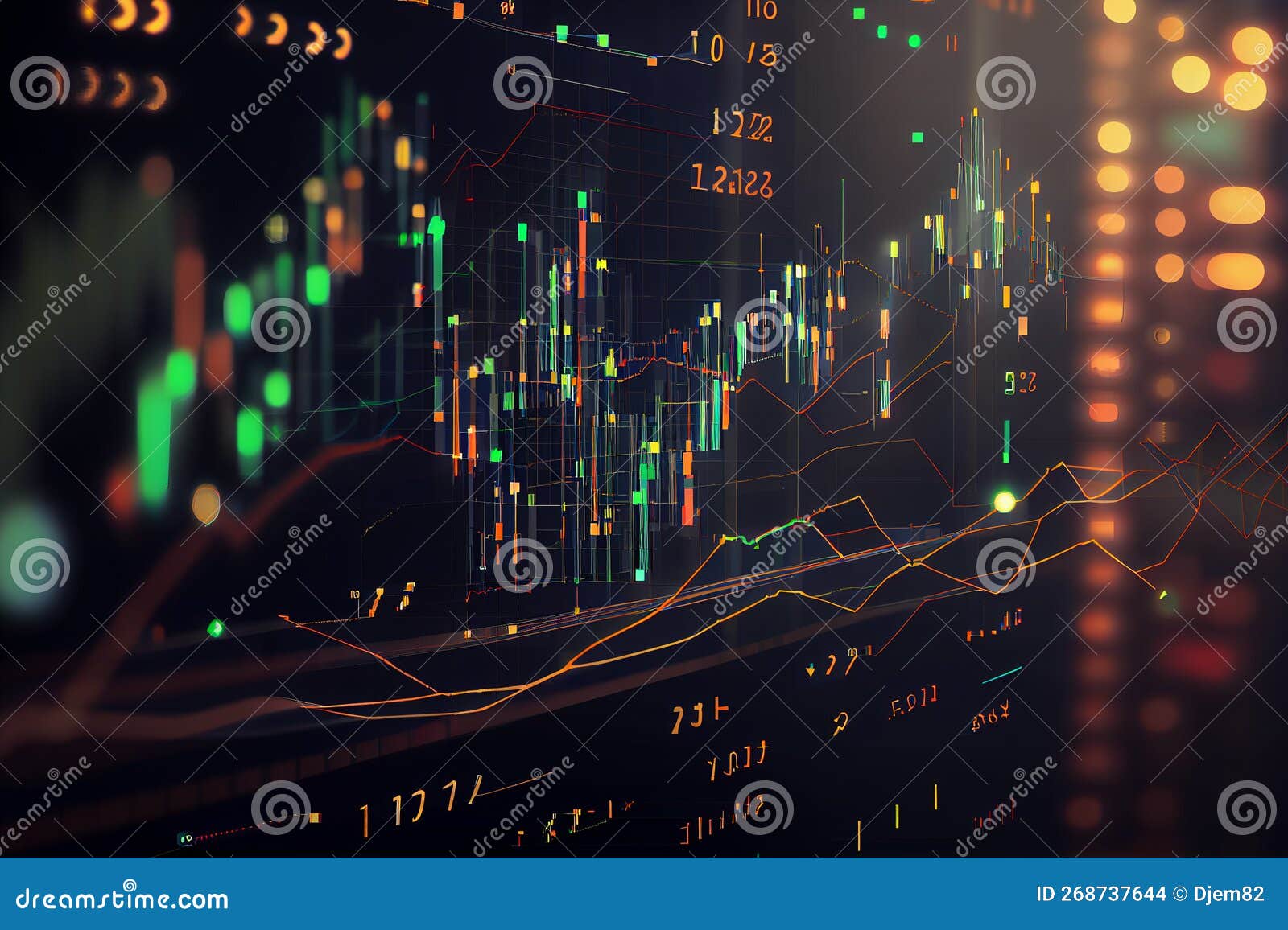 Investing and Stock Market Created with Generative Ai Stock ...