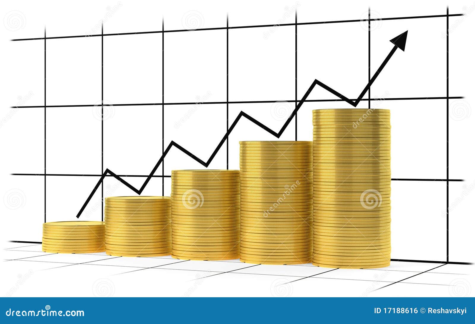 Investment activities stock illustration. Illustration of money - 17188616