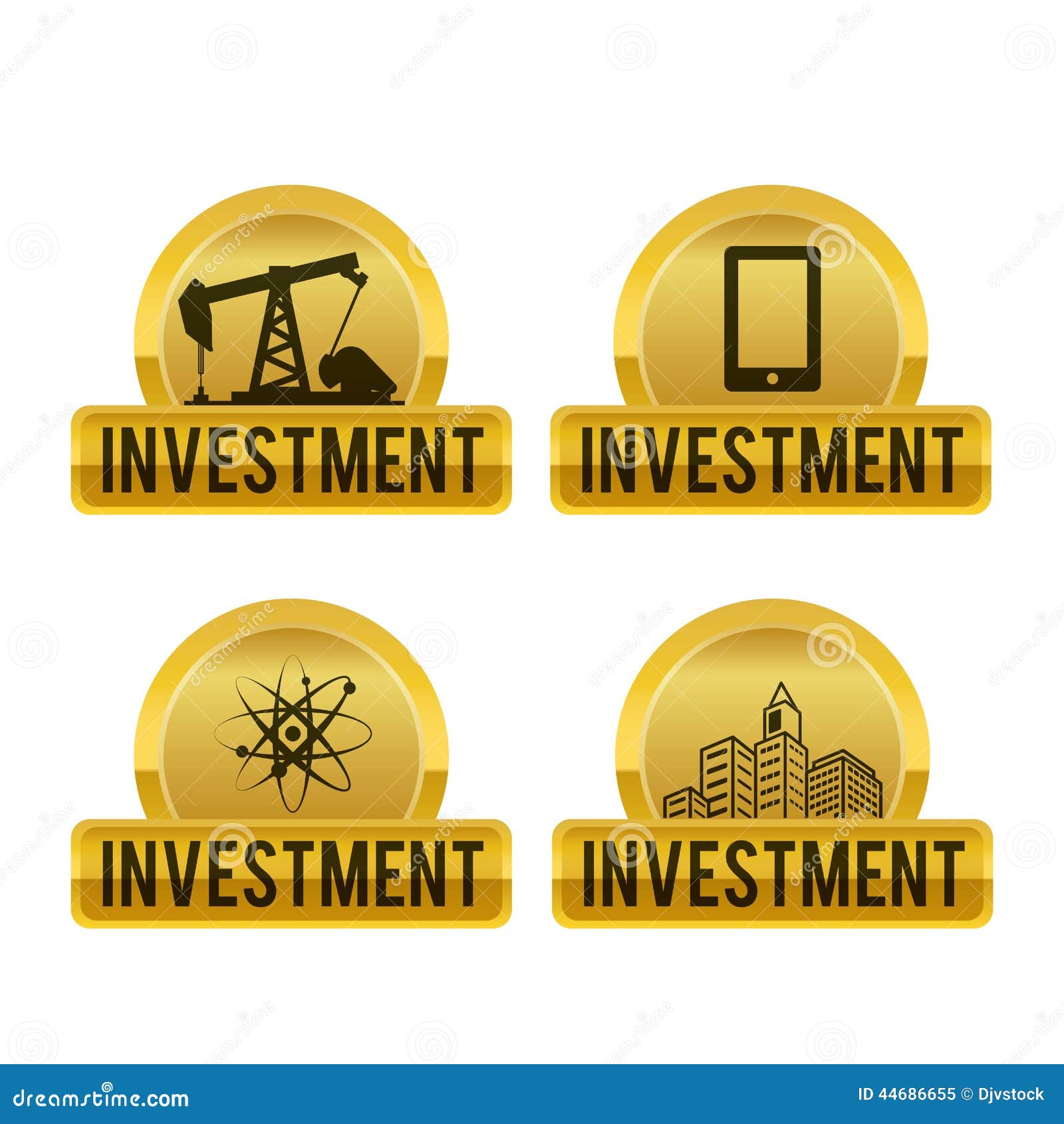 Investment design stock vector. Illustration of increase - 44686655