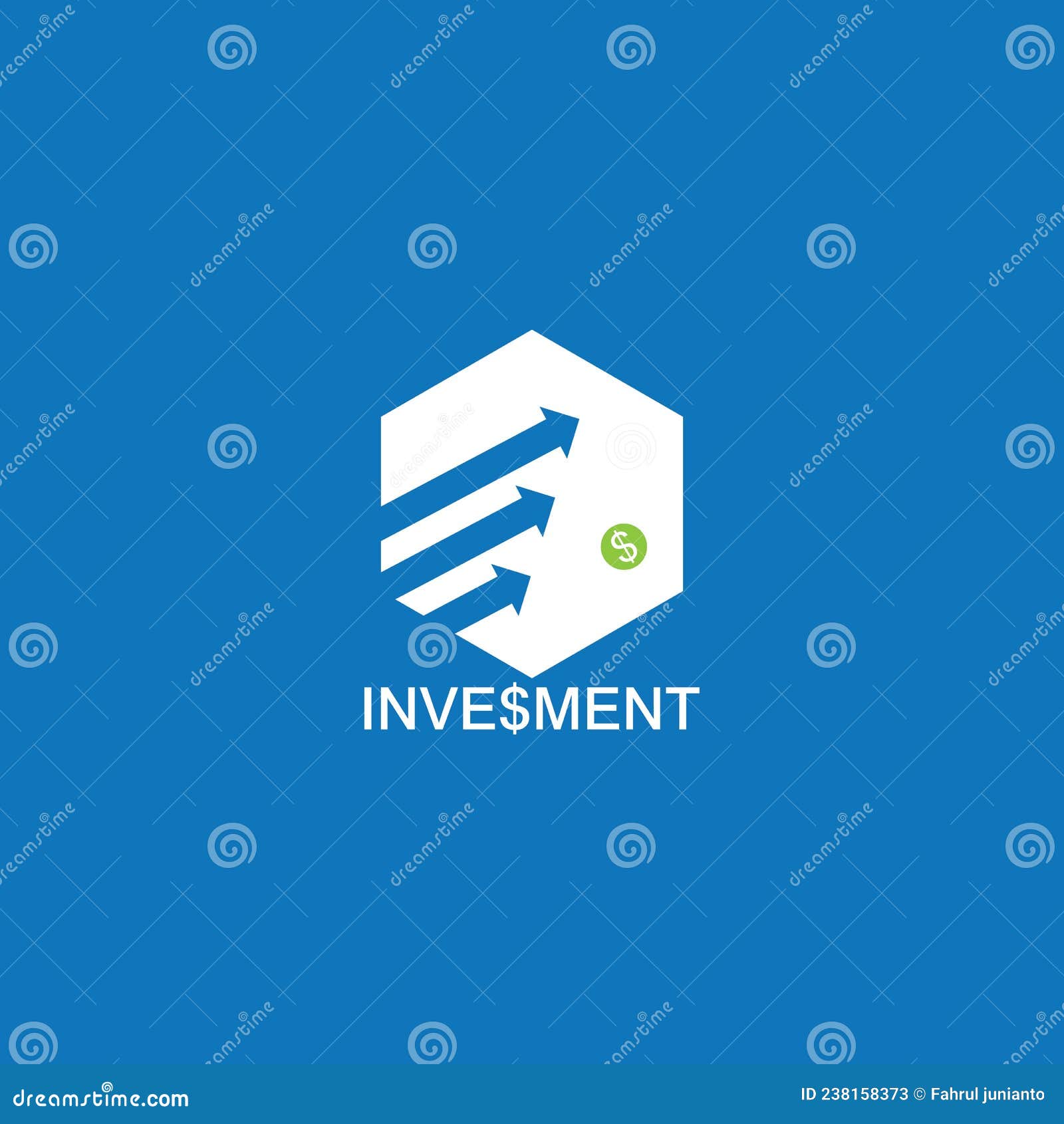 Investment Marketing Logo Vector Template Stock Illustration ...