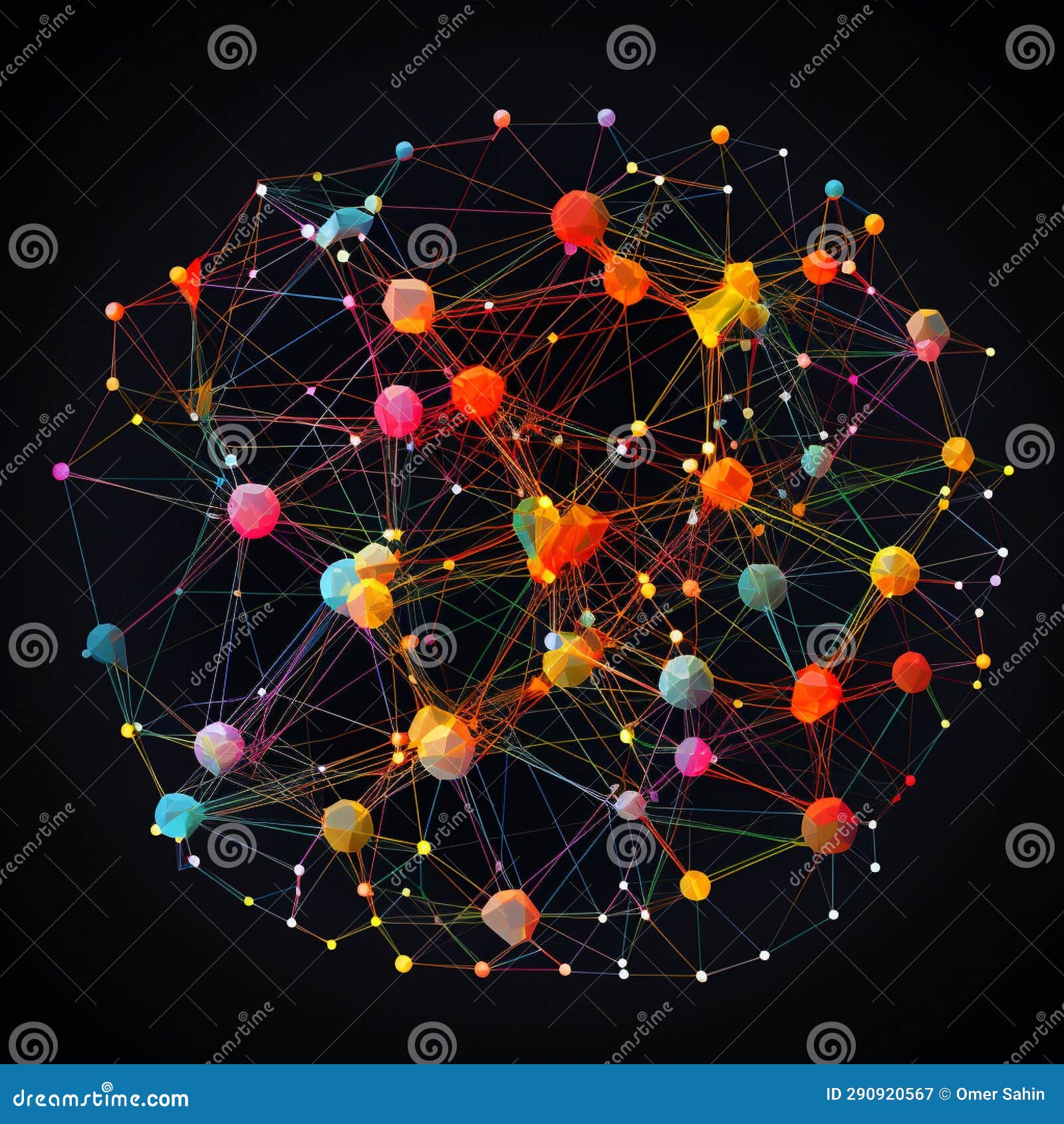 Investment Network stock illustration. Illustration of demonstrates ...