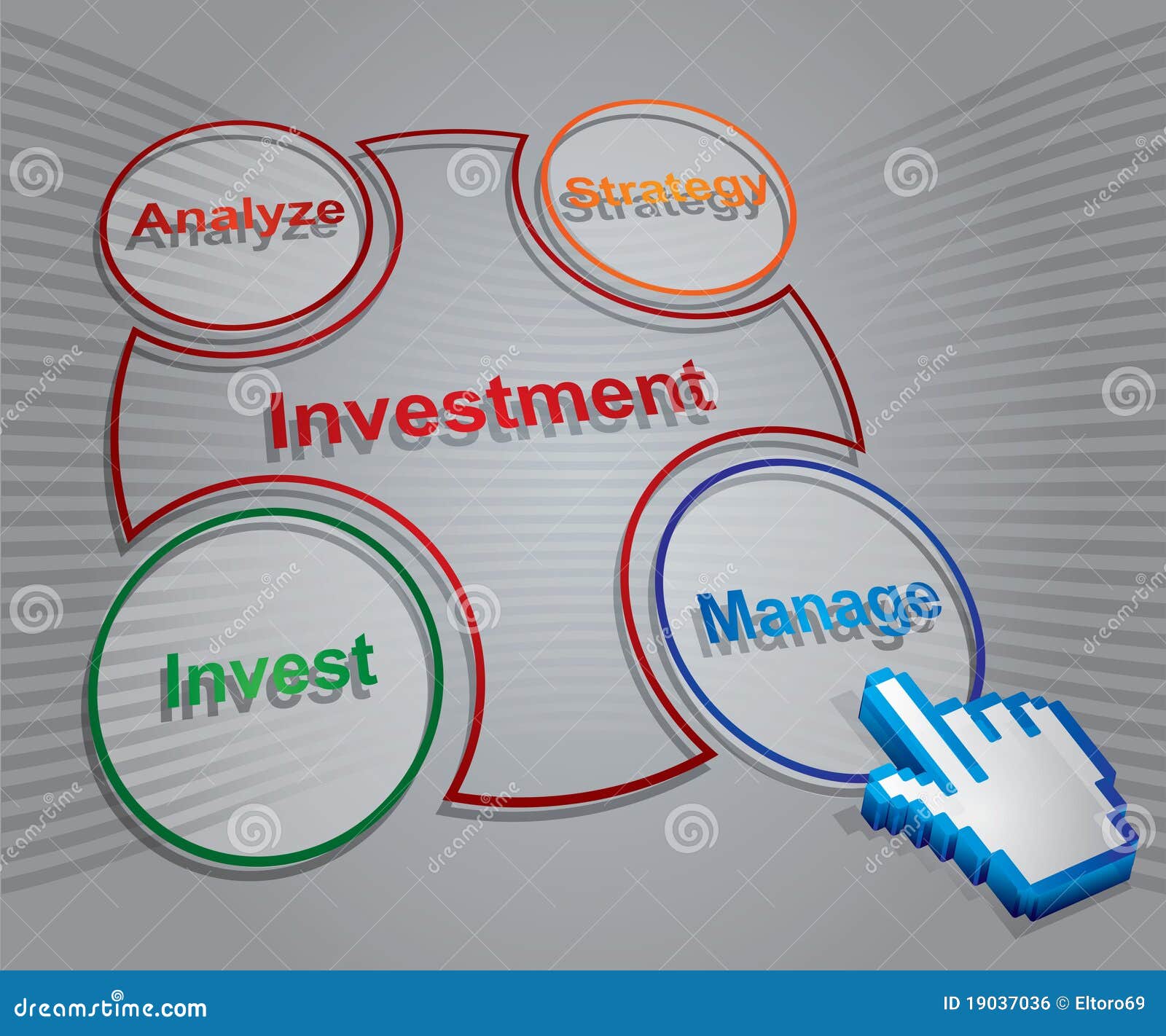 Investment package stock illustration. Illustration of banking - 19037036
