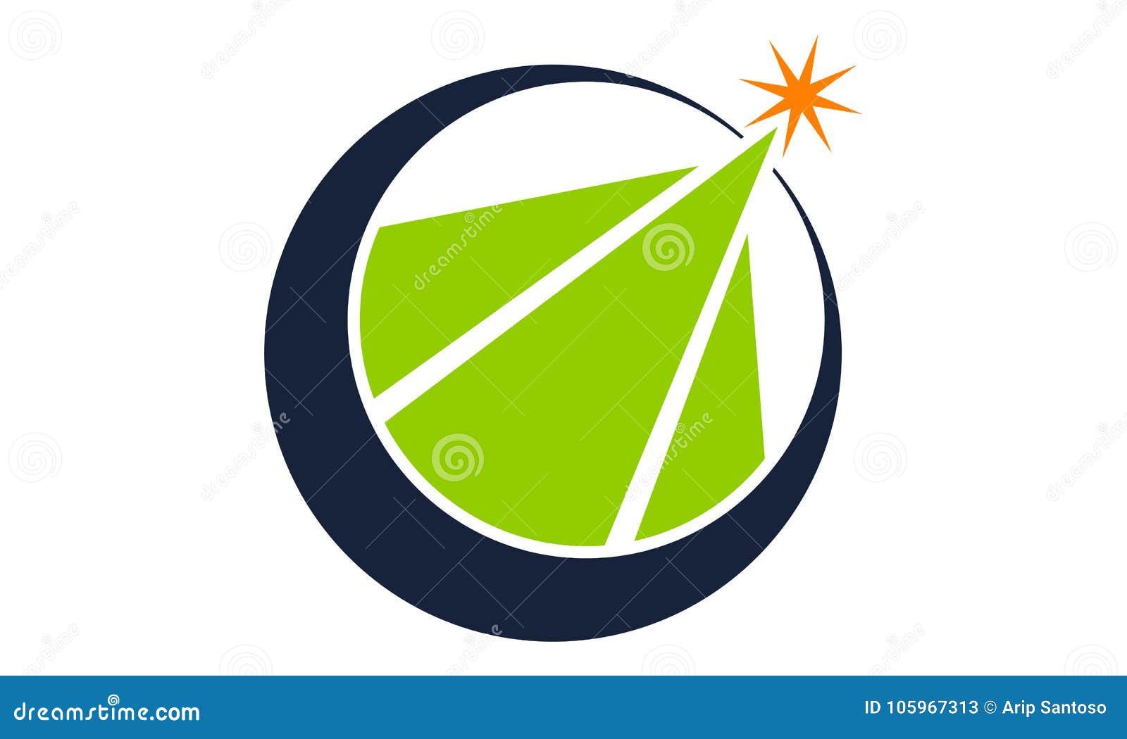 Investment Solutions Logo Design Template Stock Vector - Illustration ...