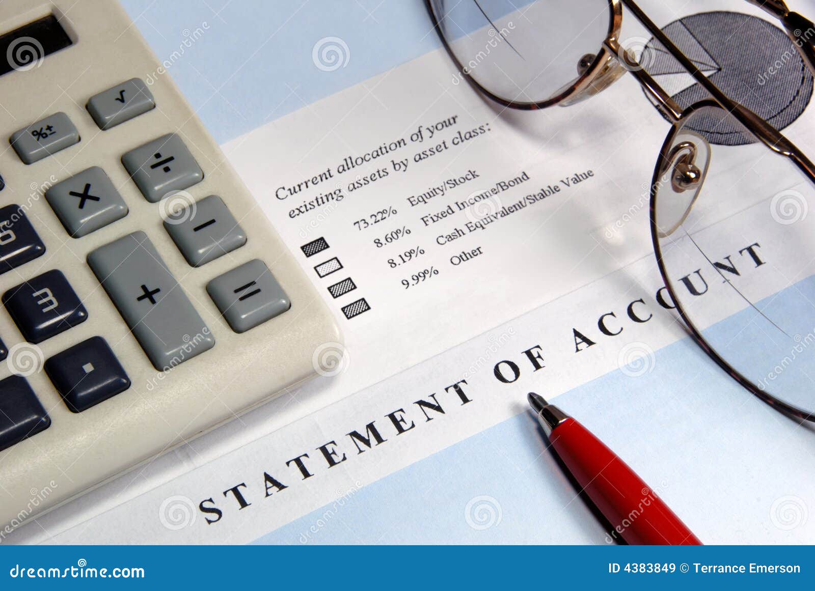 Investment Statement Closeup Stock Image - Image of government, capital ...