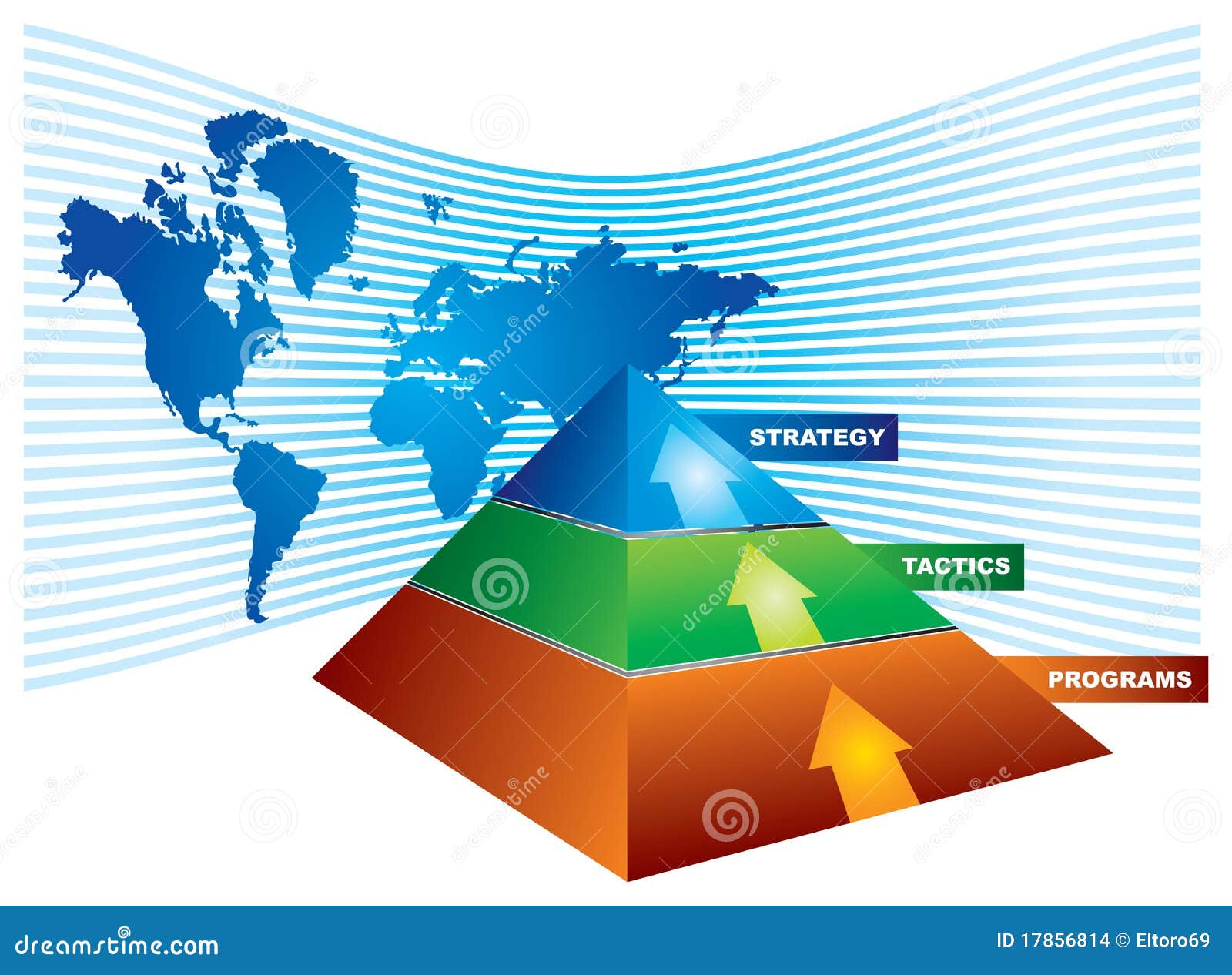Investment Strategy with Chart Stock Vector - Illustration of banking ...