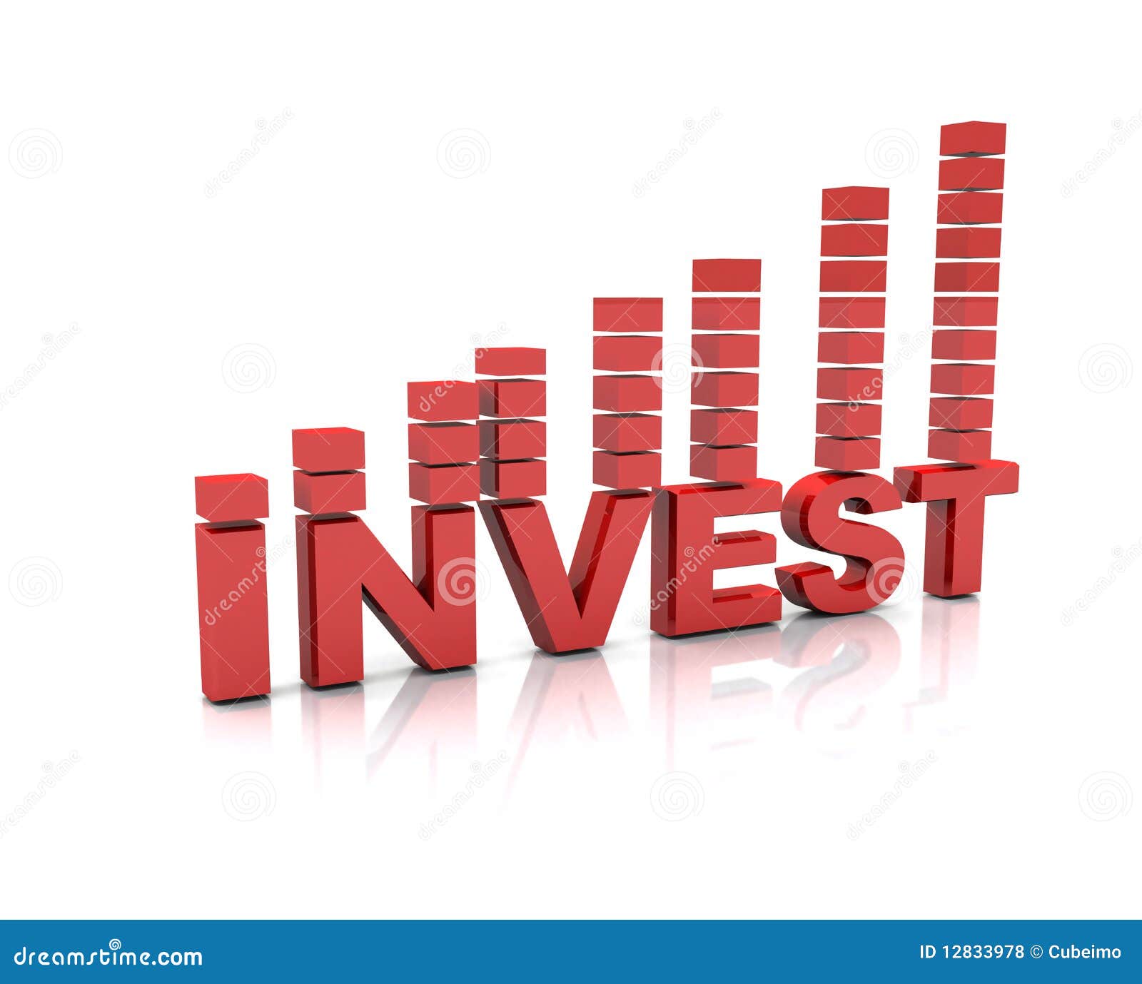 Investment text stock illustration. Illustration of point - 12833978