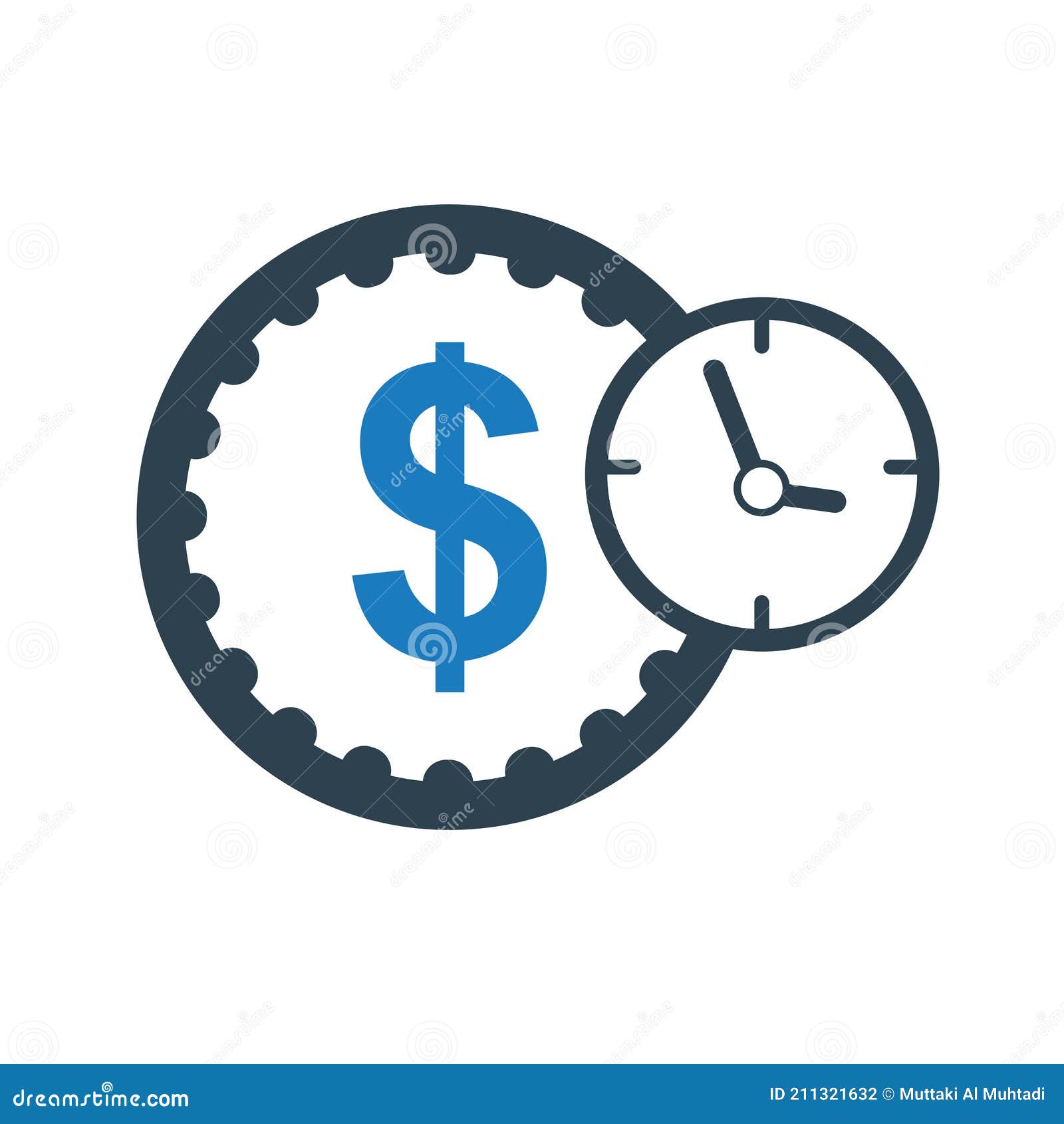 Investment Time Icon, Time Efficiency, Time Investment, Time is Money ...