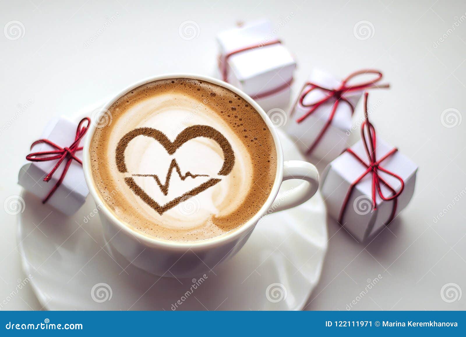 Invigorating Coffee Brings Tone Stock Image - Image of shape, beans ...