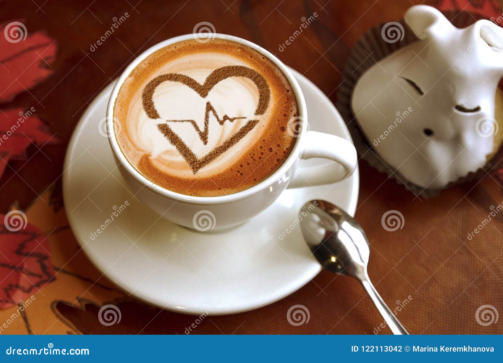 Invigorating Coffee Brings Tone Stock Photo - Image of coffee, grains ...