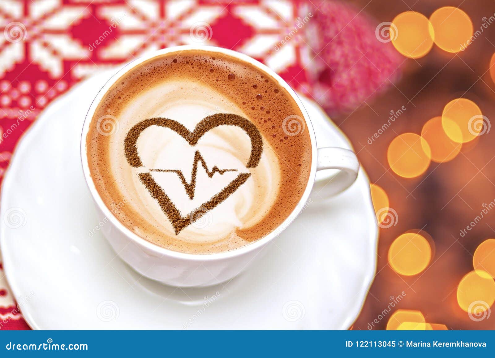 Invigorating Coffee Brings Tone Stock Image - Image of white ...