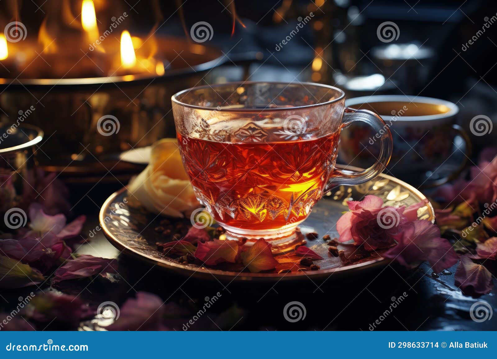Invigorating Elegance: Kettle Of Tea, Brewing, A Cup Of Tranquil Tea ...
