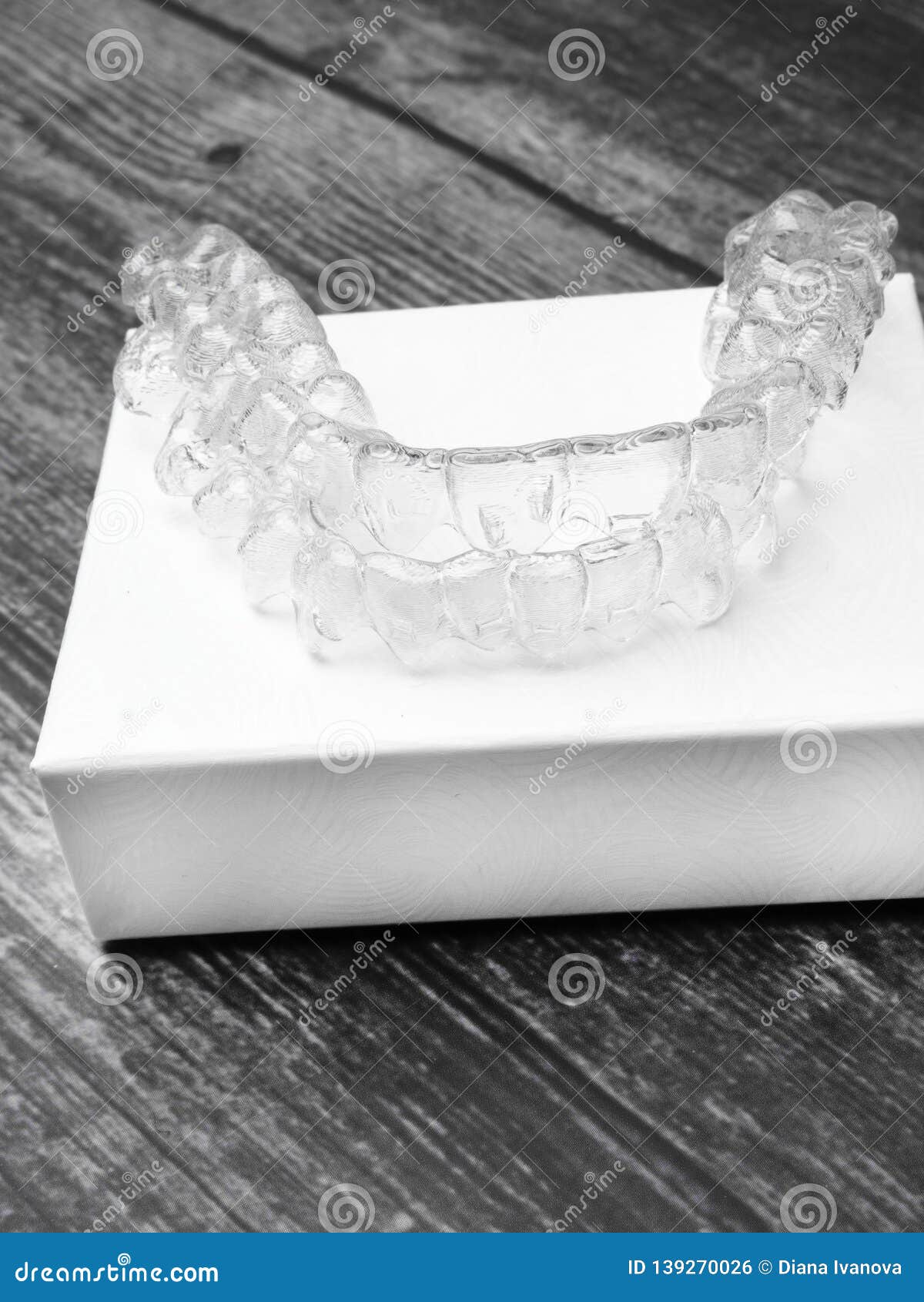 Invisalign Braces. Invisible Brackets Stock Photo - Image of beauty ...