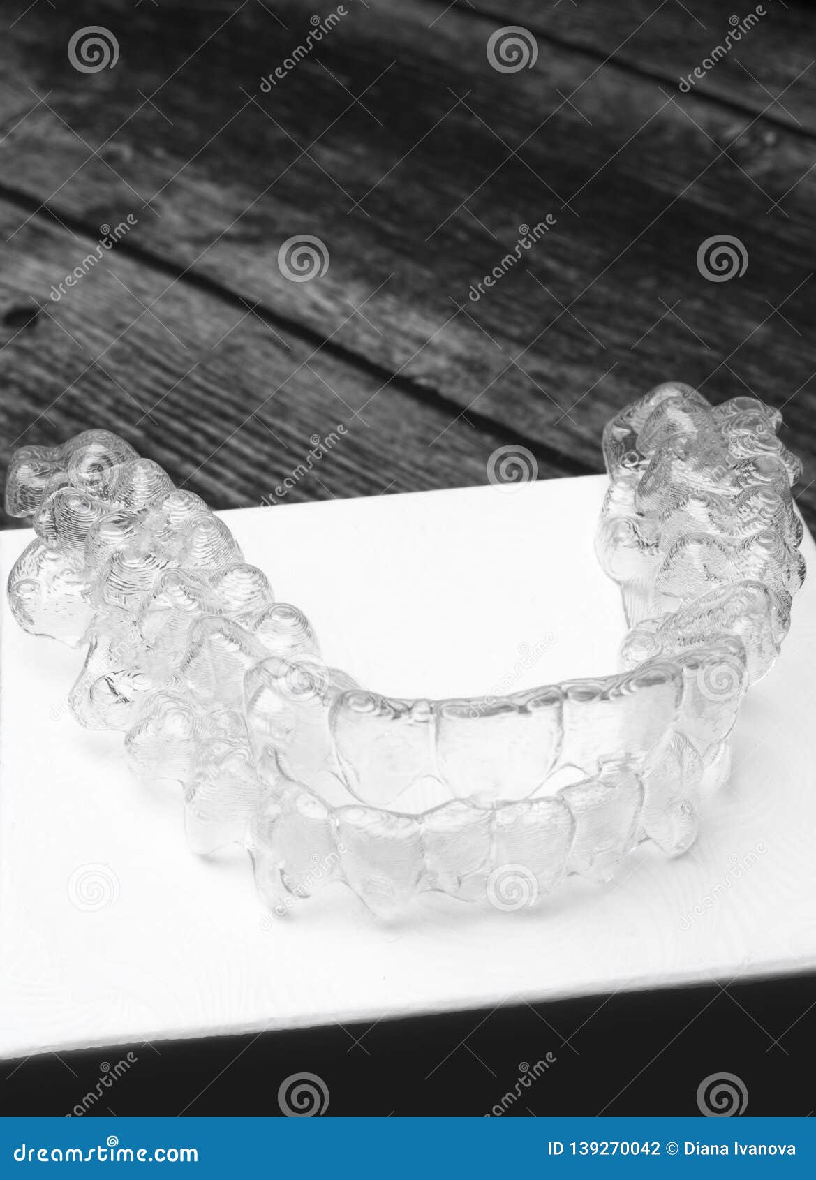 Invisalign Braces. Invisible Brackets Stock Photo - Image of health ...