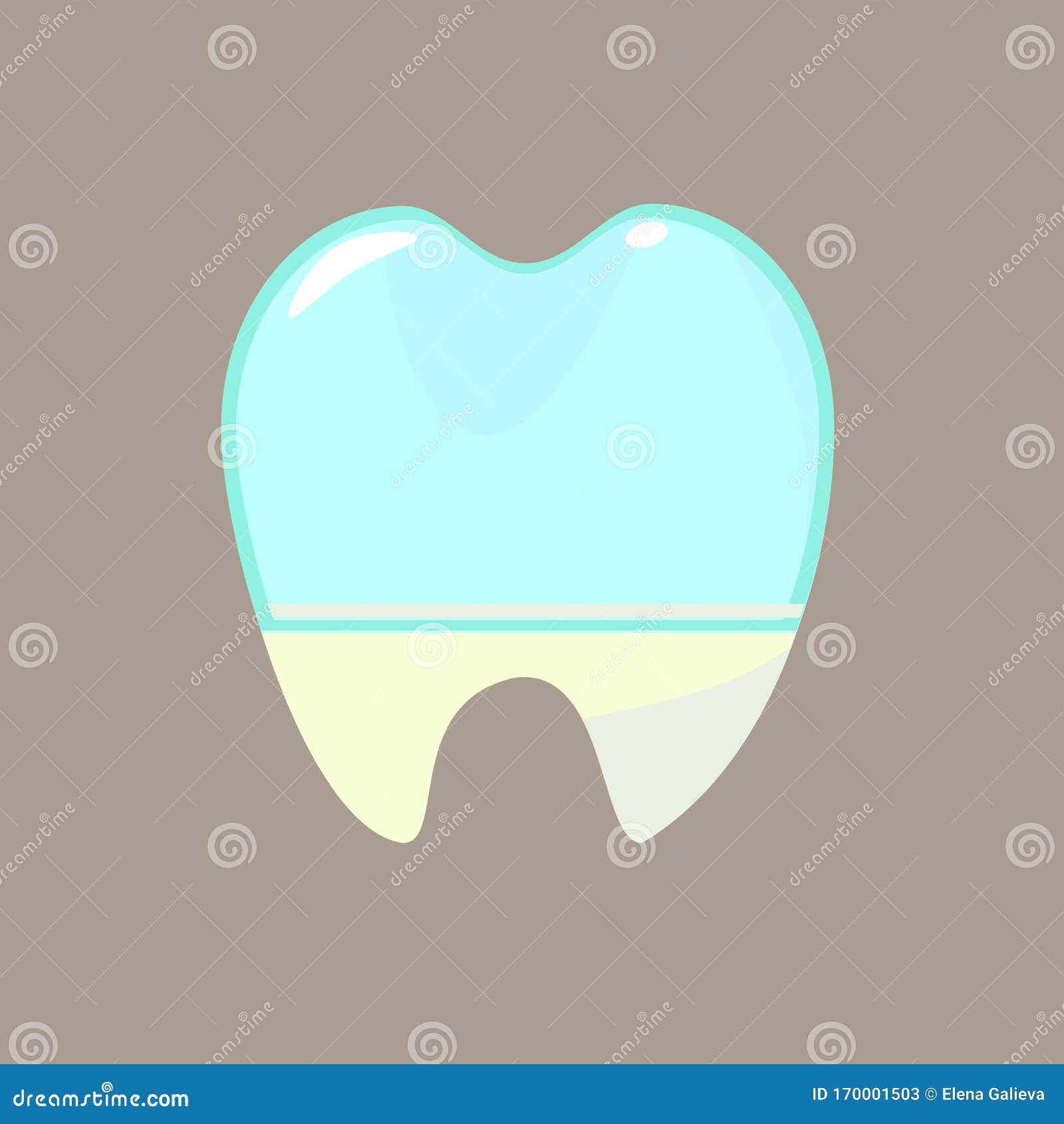 Invisible Braces for Teeth Vector Illustration. Stock Illustration ...